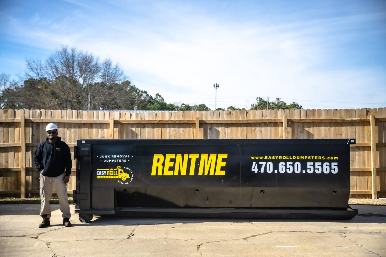 Size & Pricing | Easy Roll Dumpsters